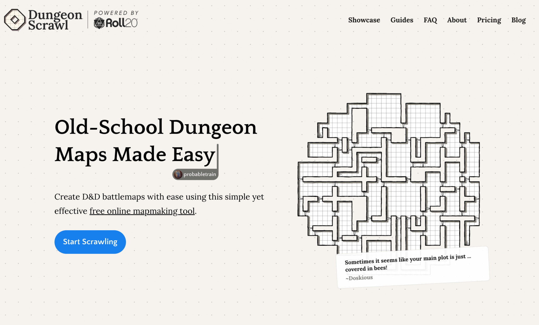 Dungeon Scrawl - MapMe